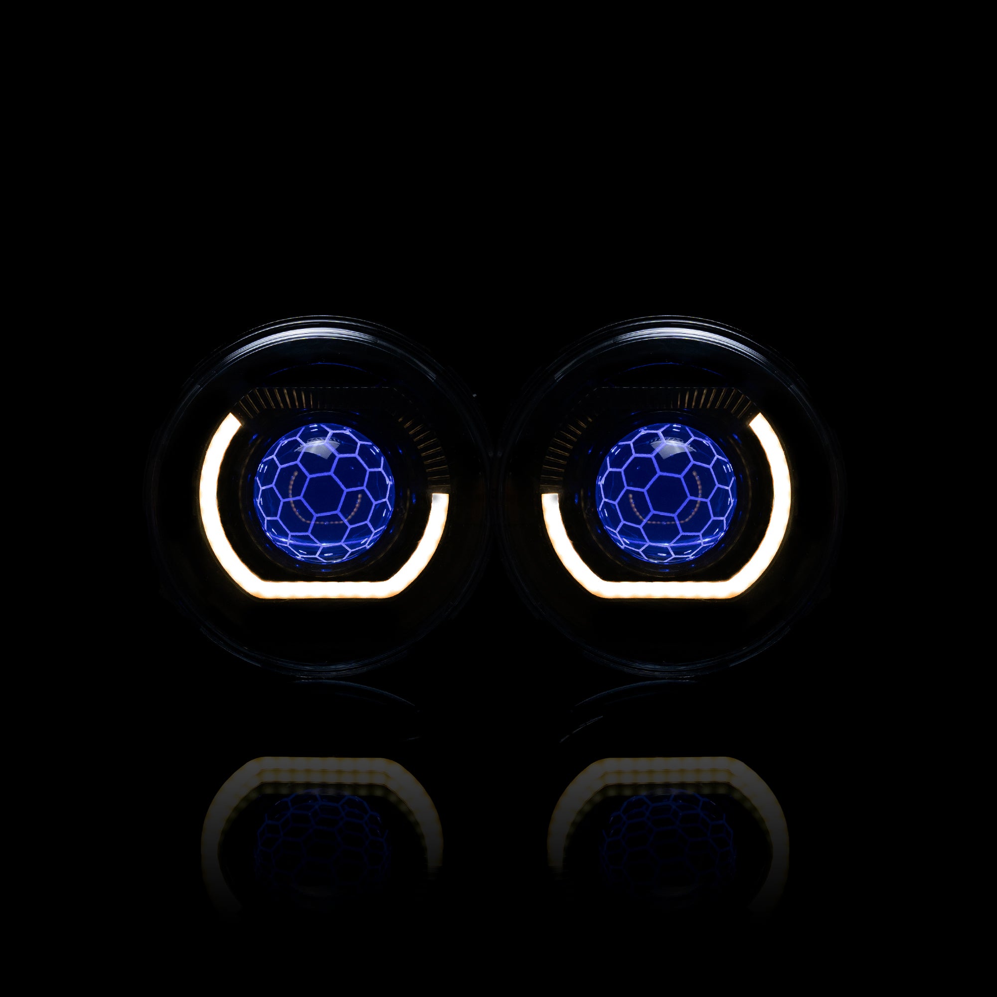 7" 'Angry Eye' Bi-LED Headlights – Bushdoof Lighting