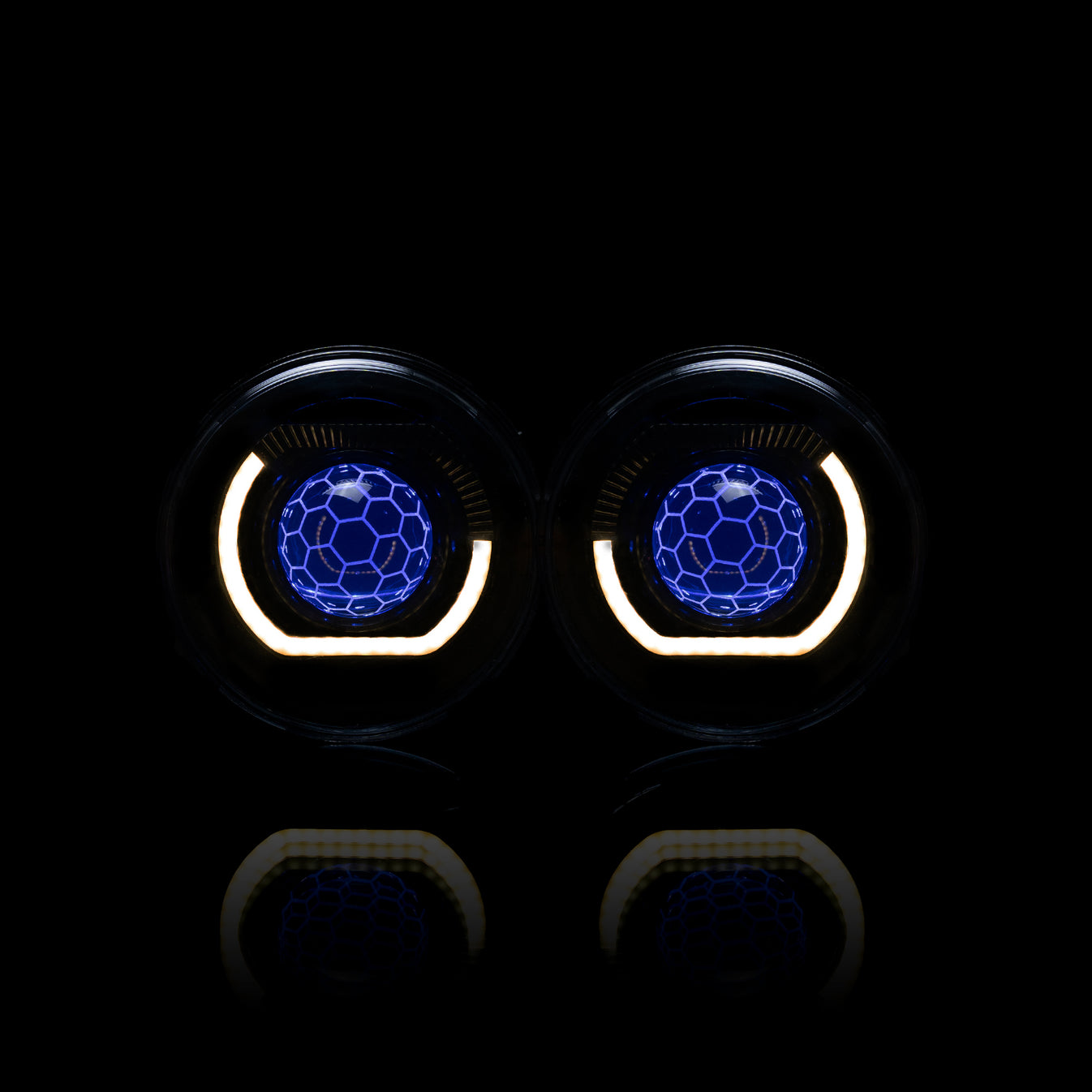 LED 'Angry Eye' Headlights | Suzuki Jimny 2018 - 2023 – Bushdoof Lighting