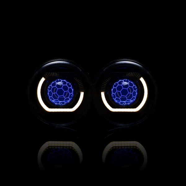 LED 'Angry Eye' Headlights | Suzuki Jimny 2018 - 2023 – Bushdoof Lighting