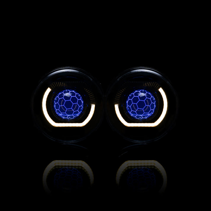7" 'Angry Eye' Bi-LED Headlights – Bushdoof Lighting
