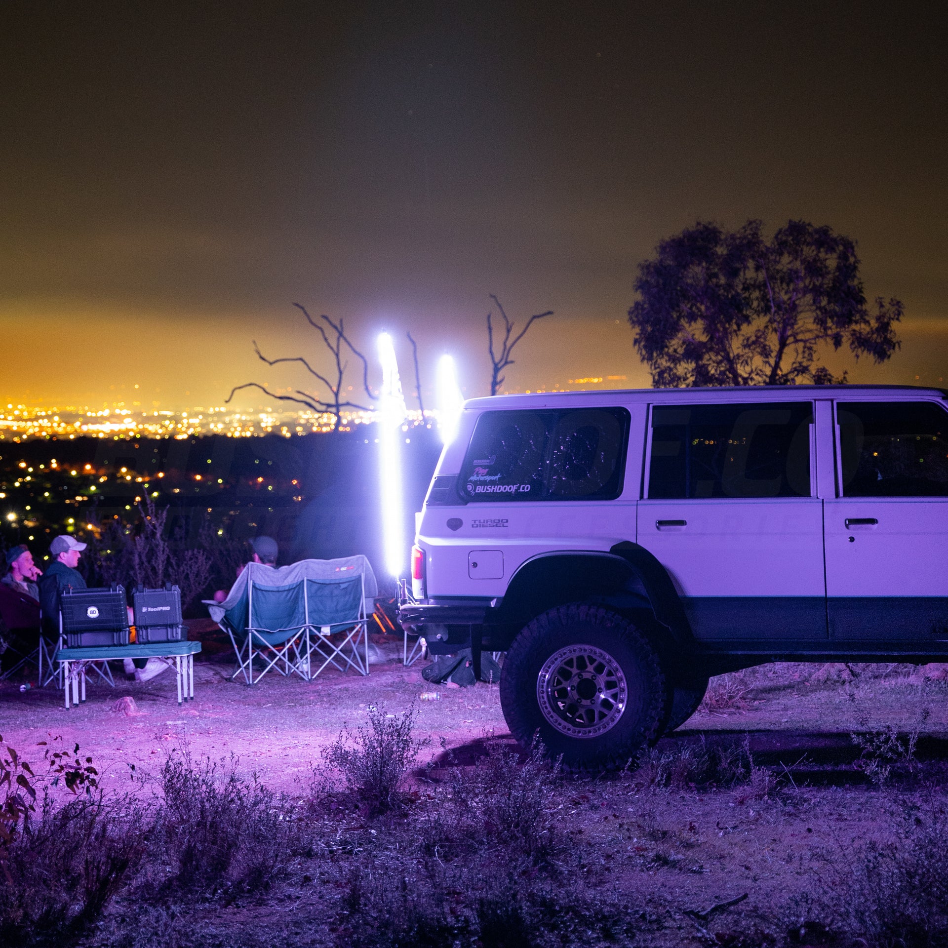 LED Whip Lights 4WD | RGB Light Up & Glow Aerials – Bushdoof Lighting