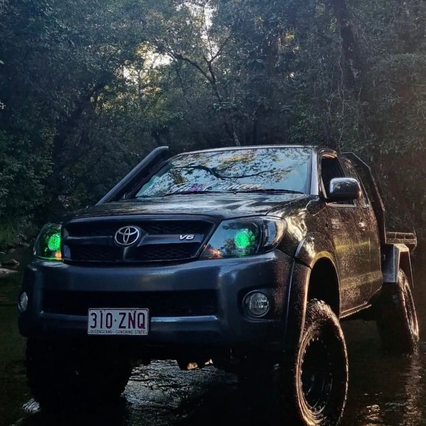 LED Whip Lights 4WD | RGB Light Up & Glow Aerials – Bushdoof Lighting