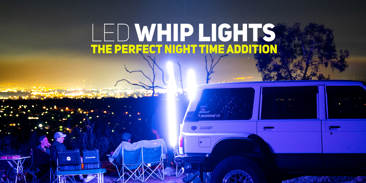 LED Whip Lights 4WD | RGB Light Up & Glow Aerials – Bushdoof Lighting