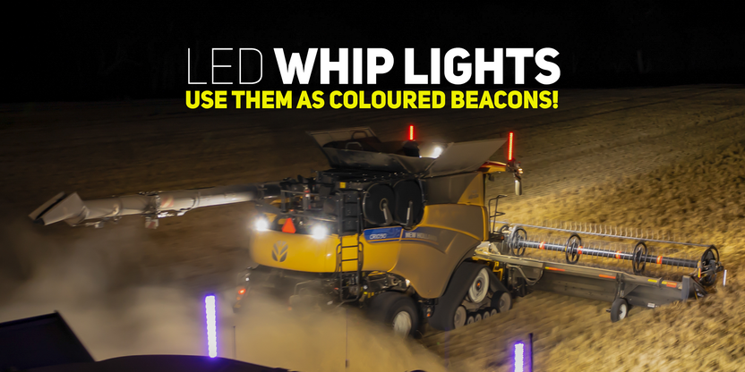 LED Whip Lights 4WD | RGB Light Up & Glow Aerials – Bushdoof Lighting