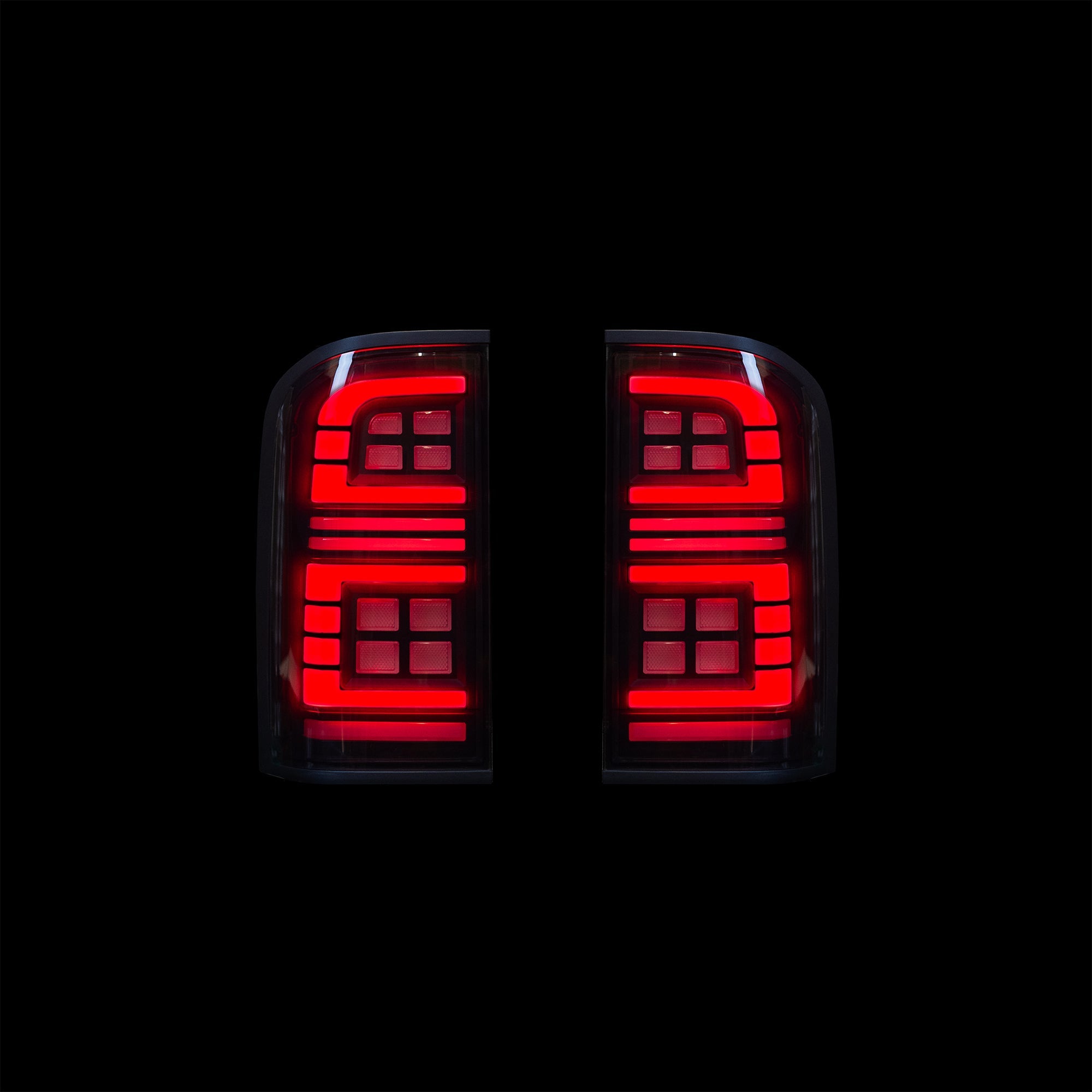 Blacked Out LED Tail Lights for Nissan GU S1-3 Patrol Y61 – Bushdoof ...