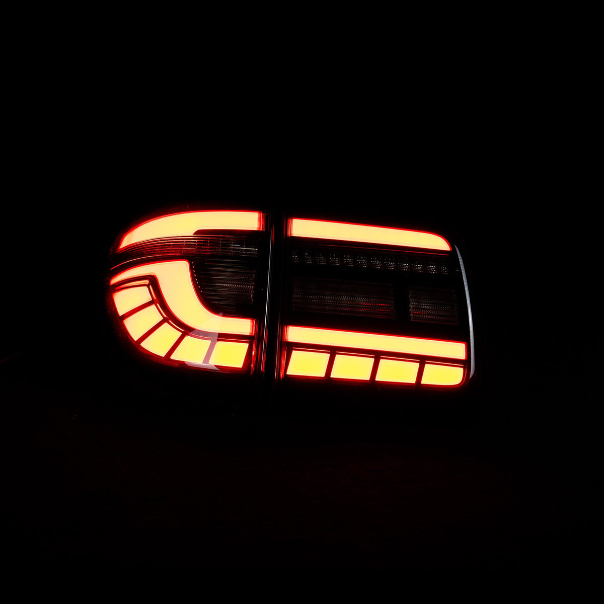 Blacked Out LED Tail Lights for Nissan Patrol Y62 2010 - 2019 ...