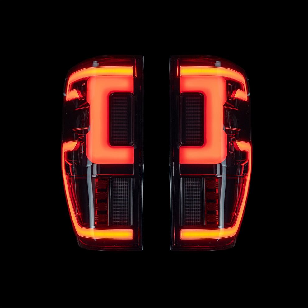 Blacked Out LED Tail Lights for Ford Ranger – Bushdoof Lighting