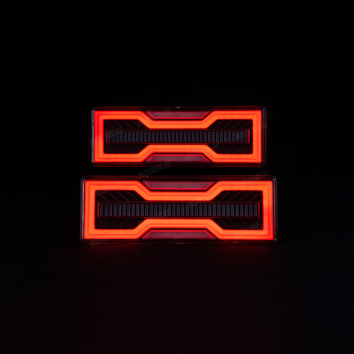 Blacked Out LED Tray Tail Lights for Toyota LandCruiser – Bushdoof Lighting