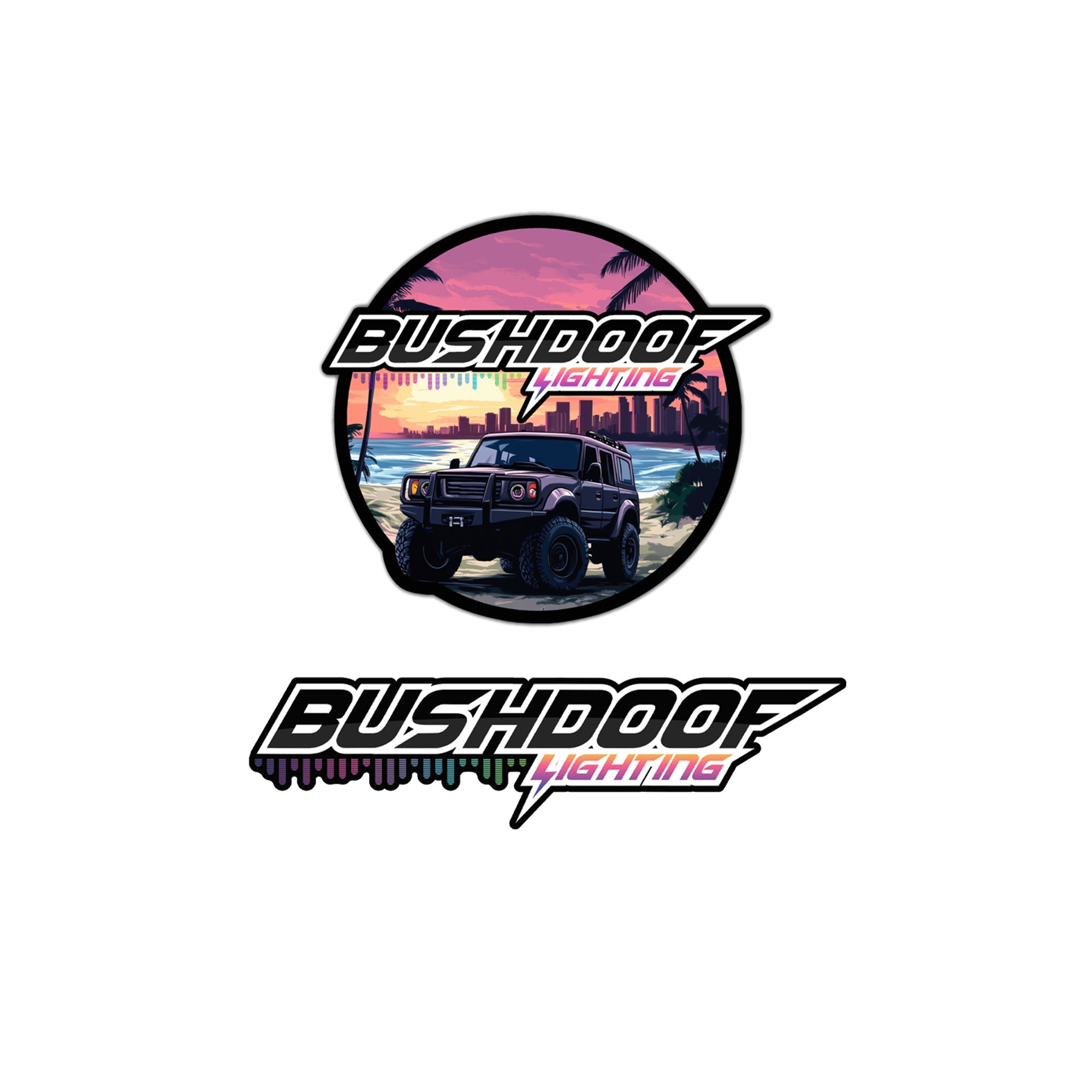 Soundwave Sticker Pack – Bushdoof Lighting