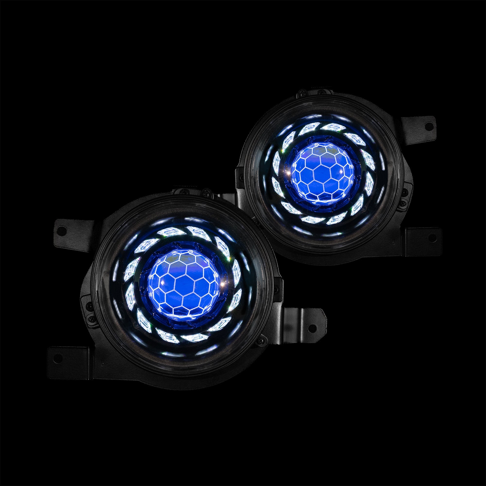 LED 'Turbine' Headlights | Suzuki Jimny 2018 - 2023 – Bushdoof Lighting