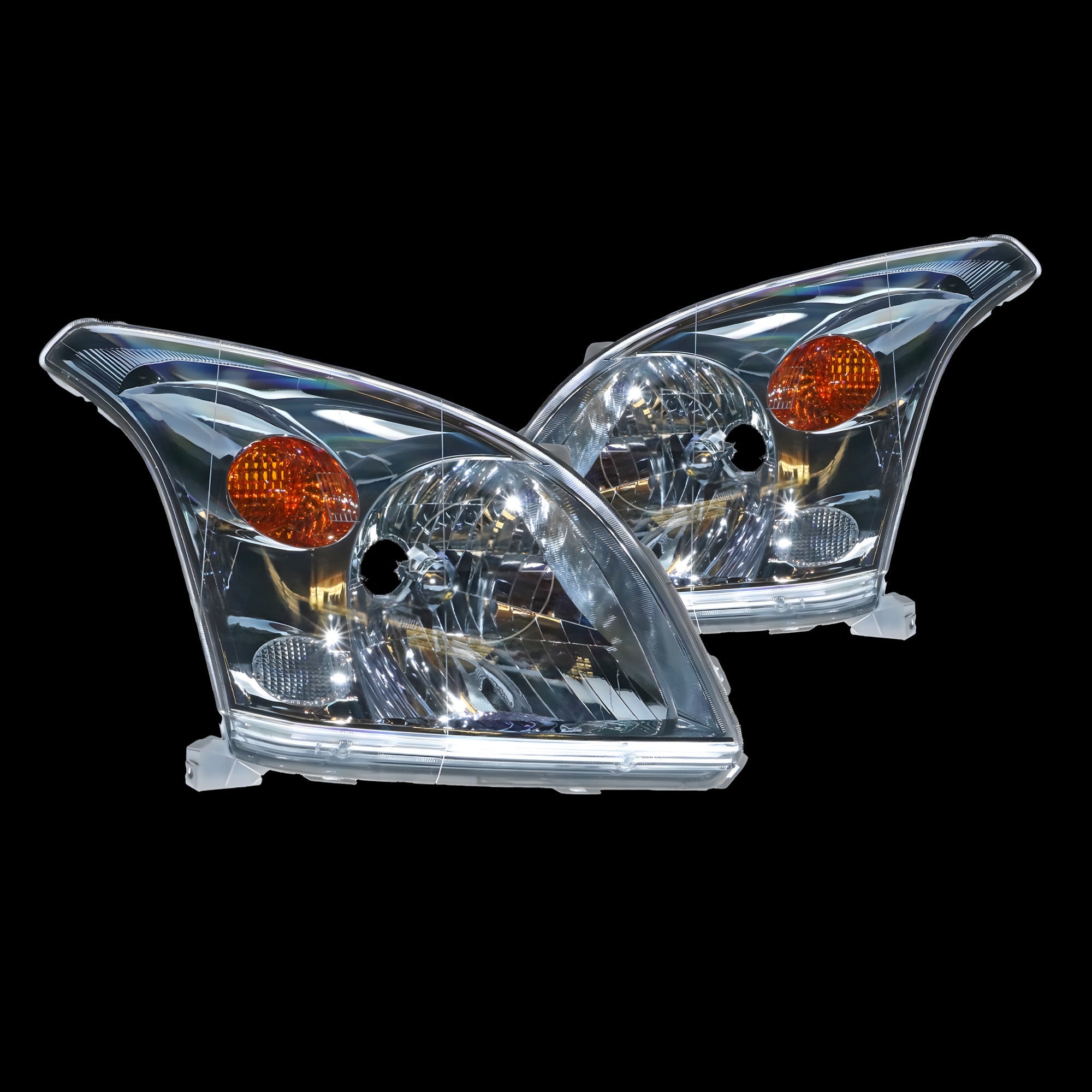 Headlights to suit Toyota Prado 120 – Bushdoof Lighting