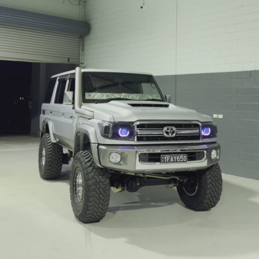 RGBW Angry Eye Kit | Chasing HID Headlight – Bushdoof Lighting