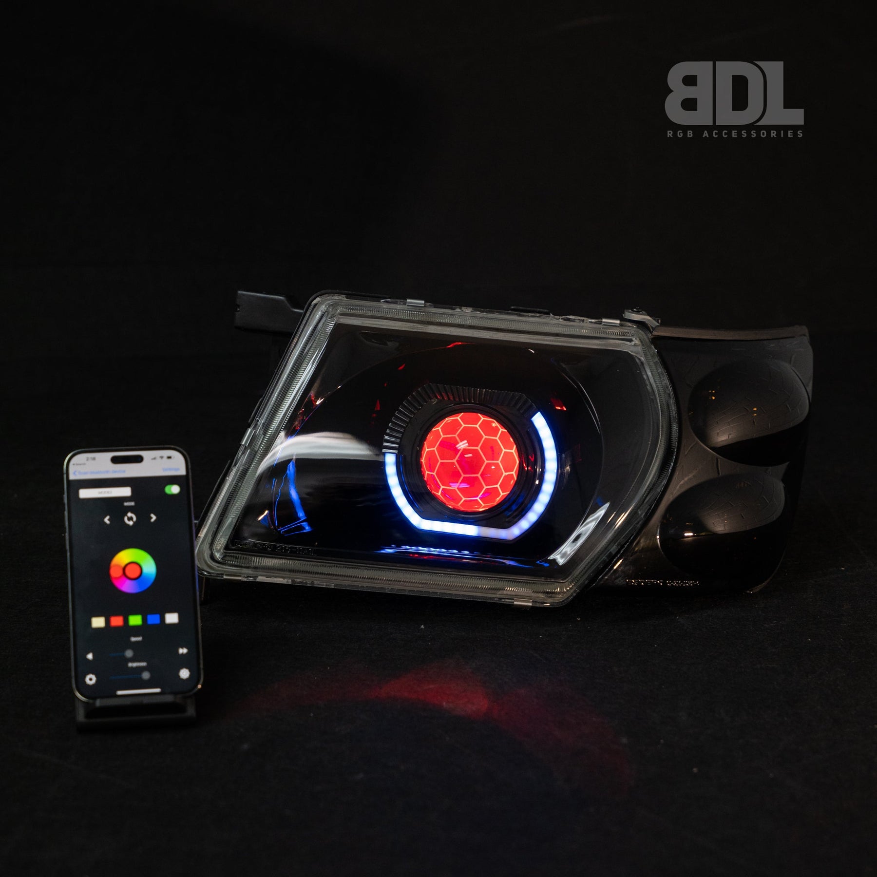 Nissan Patrol S1-3 LED 'Angry Eye' Headlights – Bushdoof Lighting